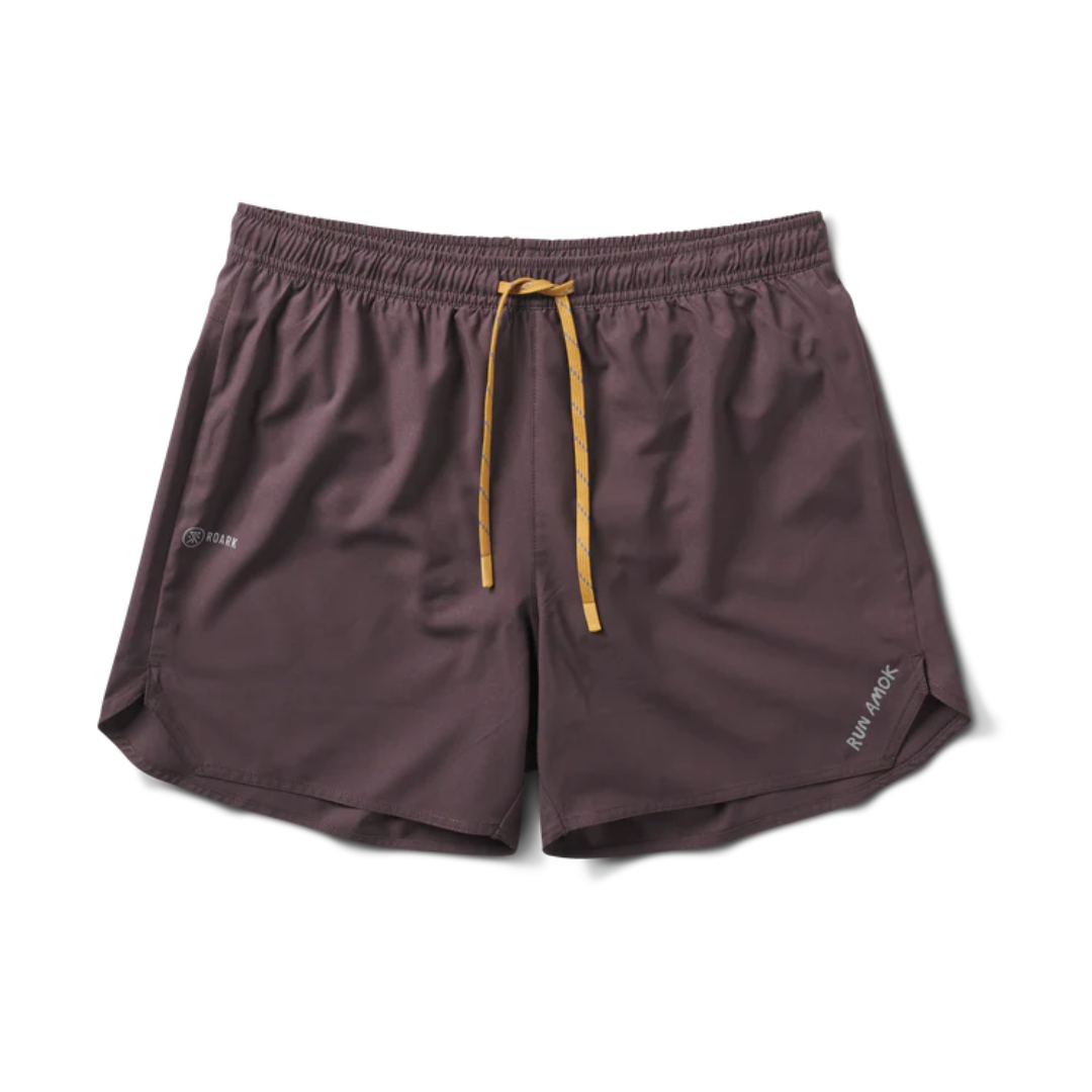 Roark Men's Baja 5" Shorts - Purple Ash | Runners' Choice Waterloo